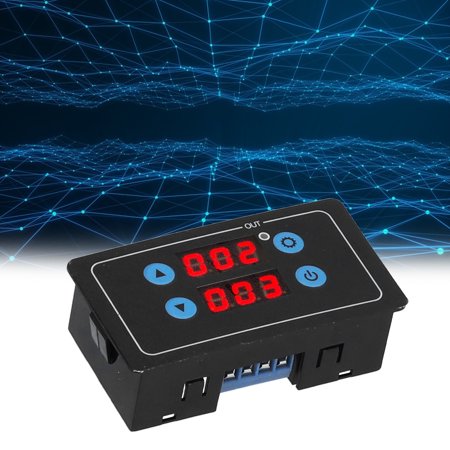 Peahefy Time Relays Controller Boards,Timer Relay Module LCD Display ...