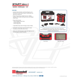 GOODALL MANUFACTURING JP-12-10000T 12V 10000 Amp Start-All Corded Jump ...