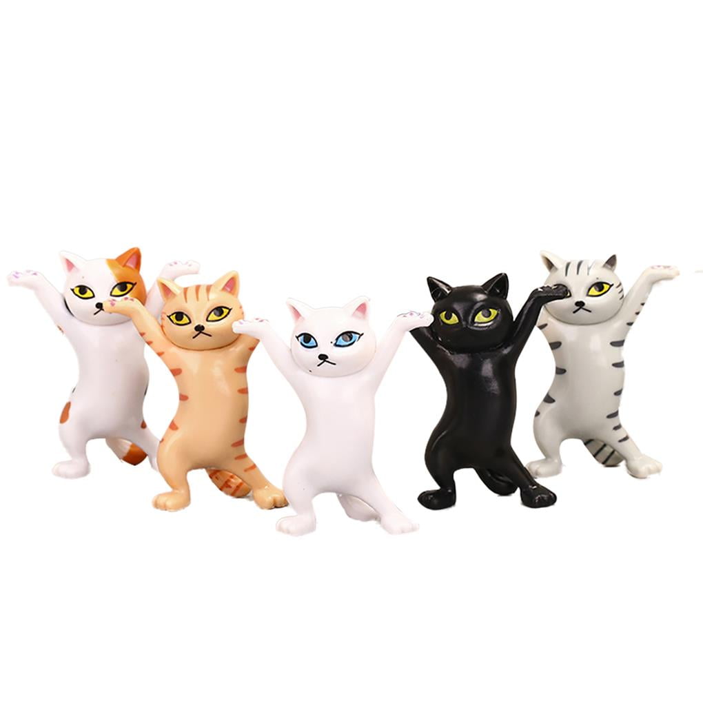 Click here for Ziyahi 5pcs Cat Figurine Cat Ornament Cat Model De... prices
