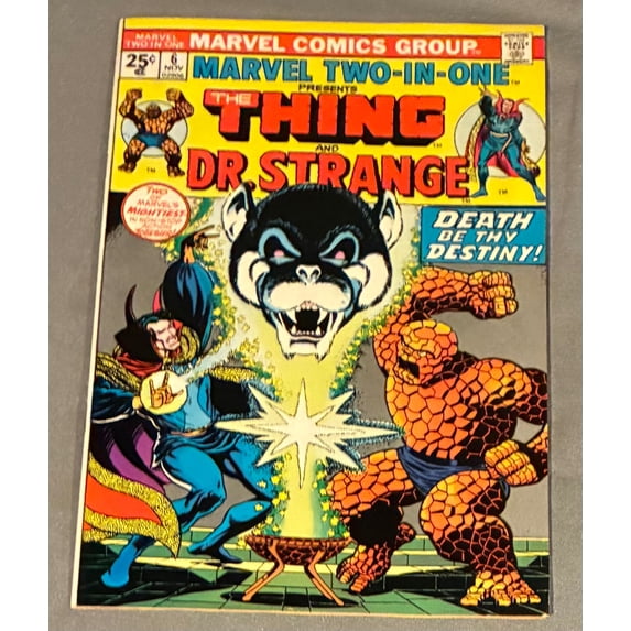Marvel Two-In-One #6 Comic Book - Walmart.com
