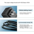 4ft Small AC DC Adapter Compatible with SBD8100/37 SBD8100/97 ized ...