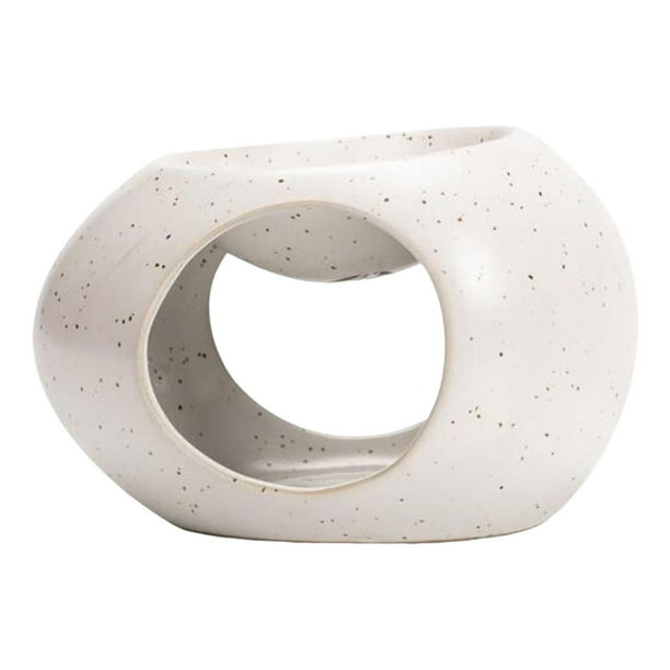 Ceramic Essential Oil Burner Fragrance Warmer Scented Melt Burner for ...