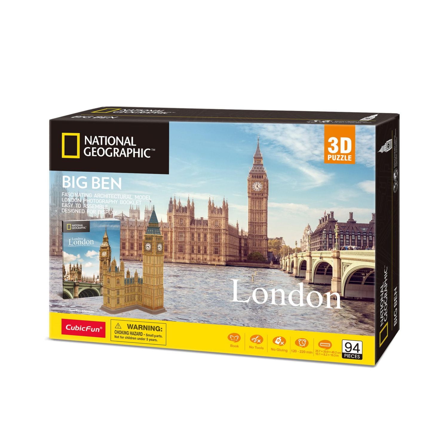 Click here for National Geographic 3d Puzzle: Big Ben prices