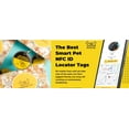 Smart NFC Pet Locator ID Tag - Smart Pet Tag for Dogs & Cats - Walmart.com