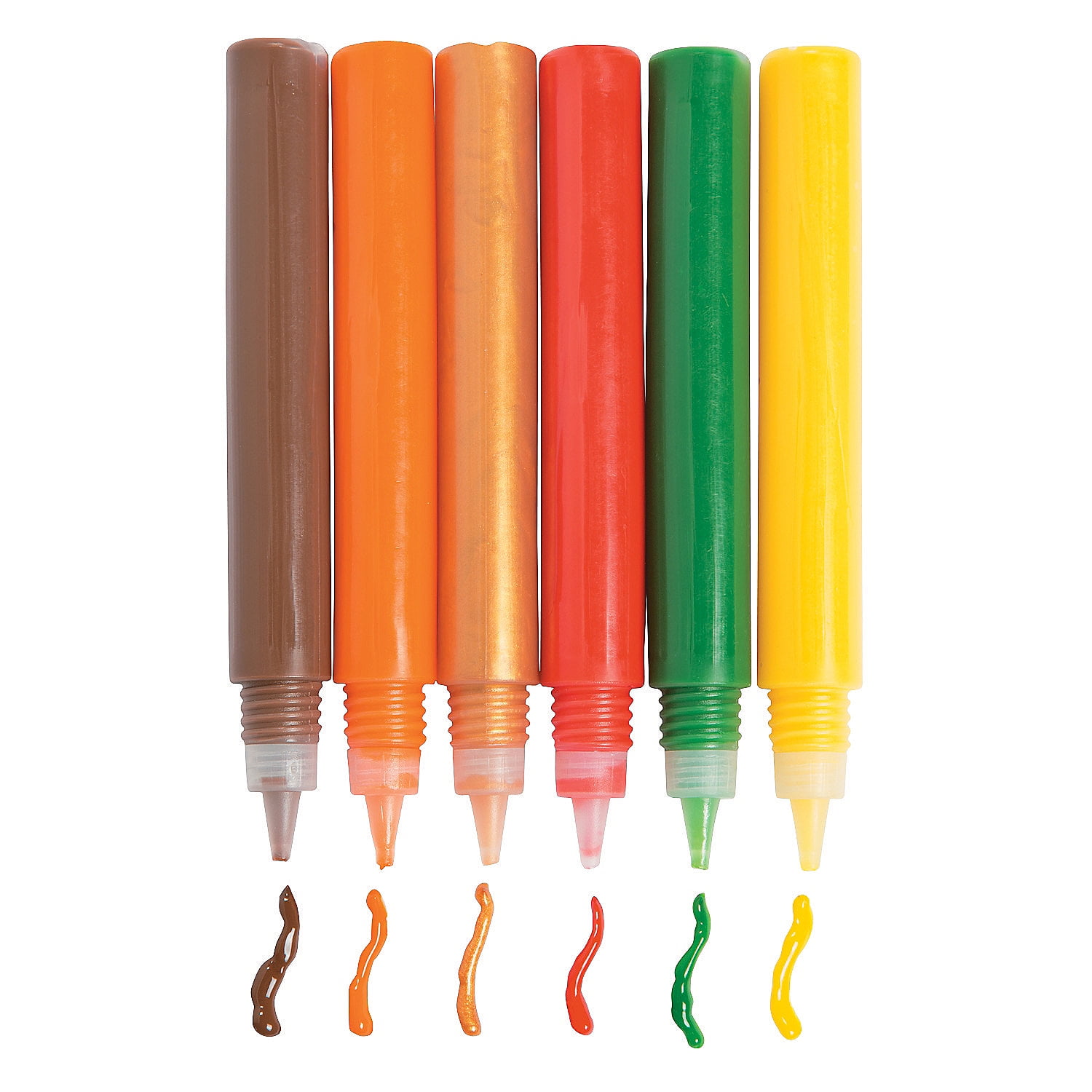 Fall Suncatcher Paint Pens - Basic Supplies - 24 Pieces - Walmart.com