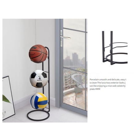 Sports Ball Storage Rack Basketball Storage Holder Basketball Storage ...