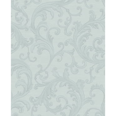 Sirpi Alyssa Light Blue Birds Wallpaper - Walmart.com