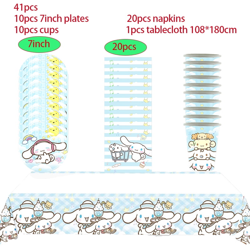 Click here for Luhua Sanrio Cinnamoroll Birthday Party Decoration... prices