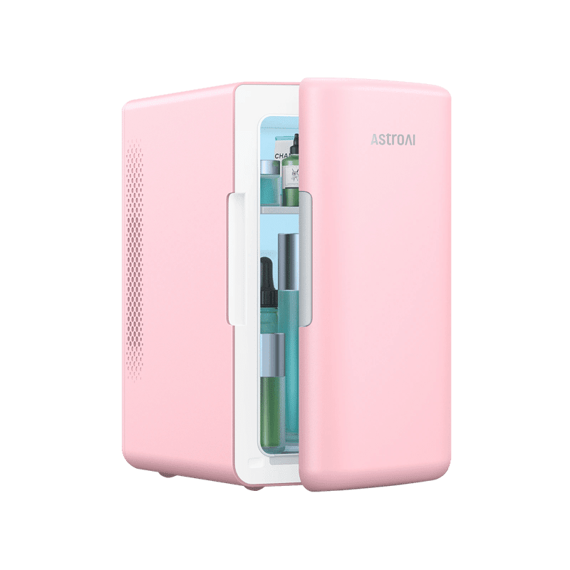 AstroAI 6L /8 Can Mini Portable Fridge, Personal Cooler Makeup Skincare ...
