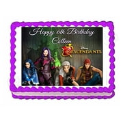 Descendants Sheet Cake