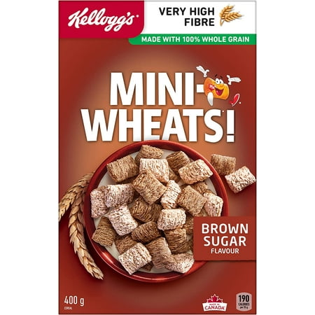 XBRW Mini-Wheats Cereal-Brown Sugar Flavor, 400 Gram | Walmart Canada