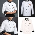 Chefs Jackets Coat Embroidered Chefs Jackets with Traditional Button ...