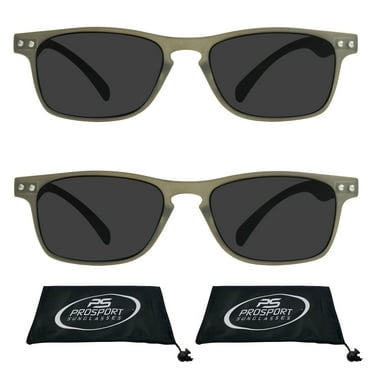 Classic Sun Readers Full Lens Spring Hinges Oval Reading Sunglasses ...