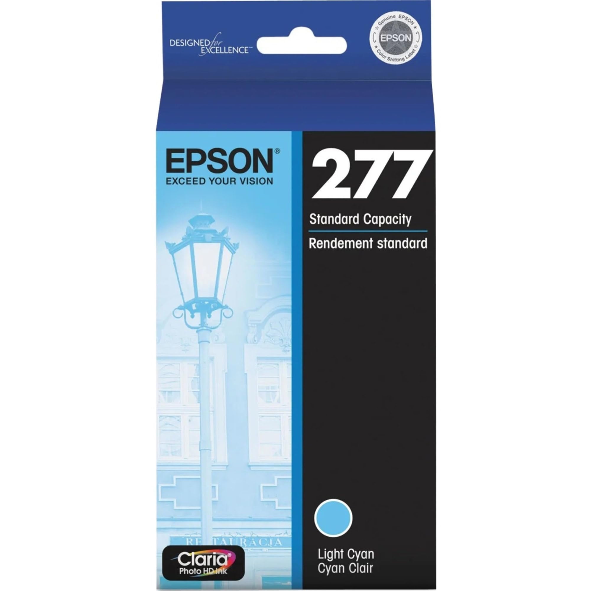 Cartucho de tinta Epson 277 Claria Photo HD Light Cyan T277520 | Bodega ...