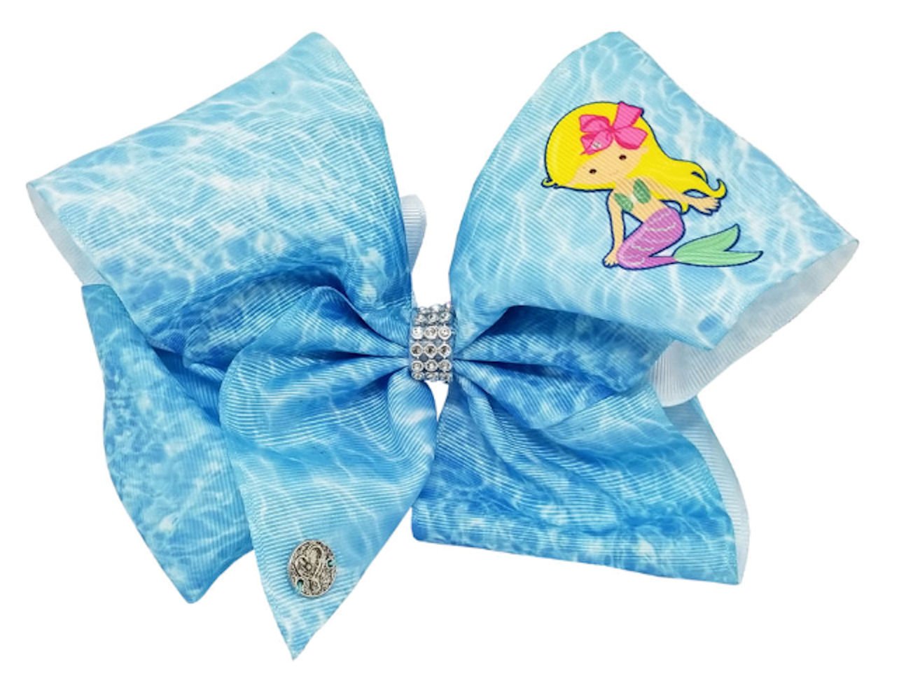 JoJo Siwa Large Cheer Hair Bow Mermaid in Water - Walmart.com