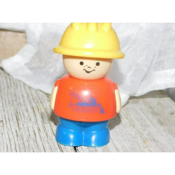 Toy Construction Worker Figures