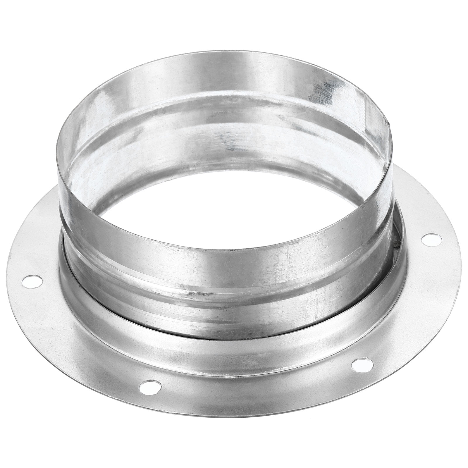 Uxcell 6" Vent Duct Connector Metal Flange Fitting Duct Air Tight ...