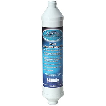 Shurflo 9400950 WaterGuard Universal In Line RV Drinking Water Filter ...