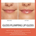 Donggwts Clear Lip Gloss Long Lasting Moisturizing Glitter Lip Gloss