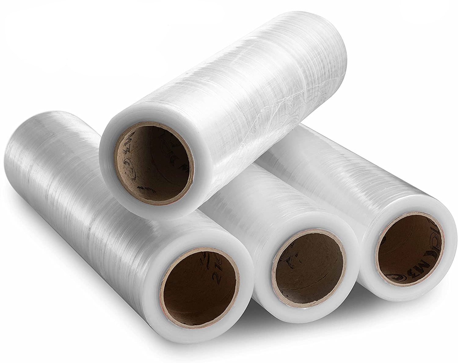 Premium Moving Wrapping Clear Plastic Rolls (4 Pack): 18" x 1500ft Each ...