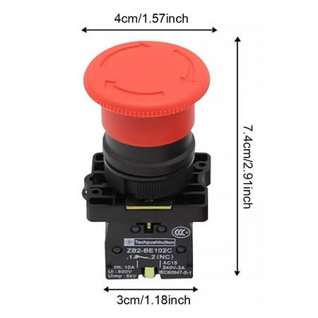 freestylehome Electrical Equipment Emergency Stop Switch Rotating Reset ...