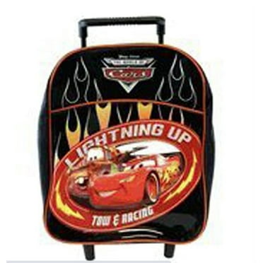 Disney Cars Lightning McQueen Goodyear Kids Rolling Backpack - Pre-K ...