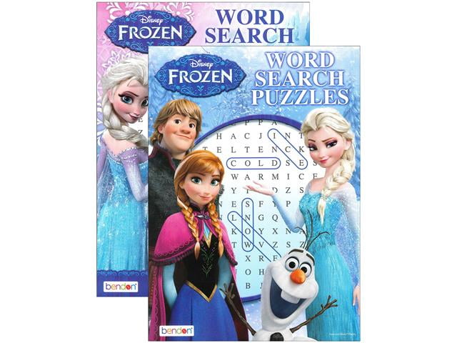 Bendon Jumbo Word Search Bk Disney Frozen Astd - Walmart.com