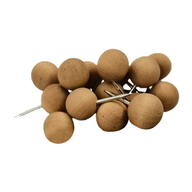 Chinchetas de madera, chinchetas para pulgar, chinchetas para tableros ...