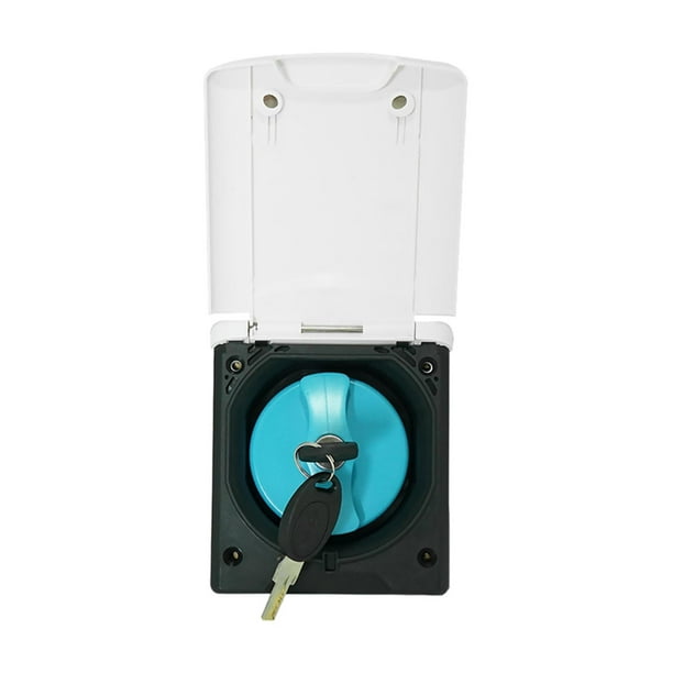 maskred Reliable RV Camper Gravity Water Inlet Hatch Lock with Key ...