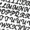 Wilton Large Gold, Silver, & Black Alphabet Vinyl Stickers, 840 Piece ...