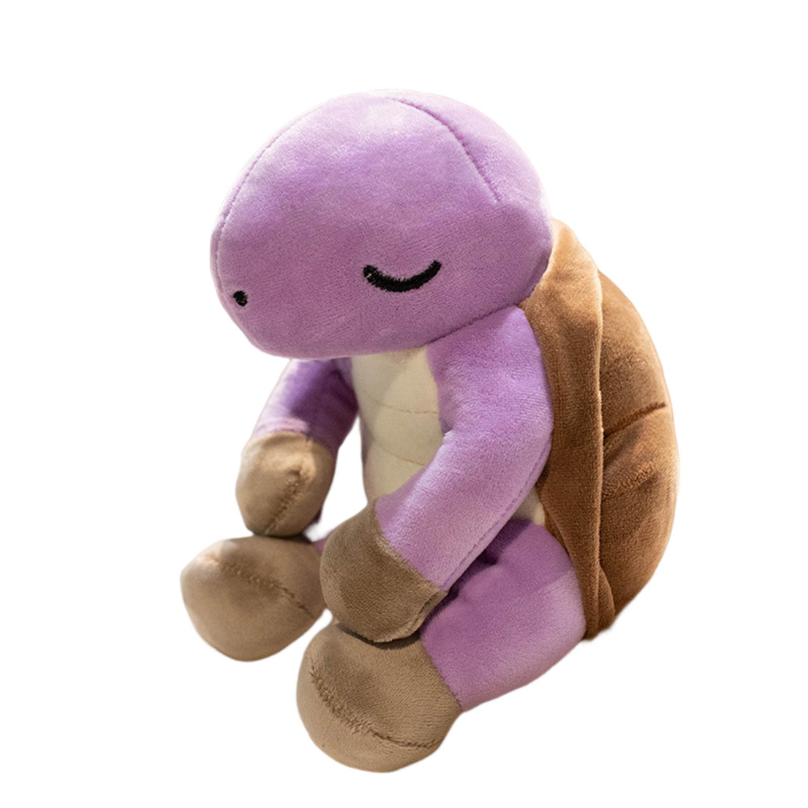 huanledash Turtle Doll Toy PP Cotton Filling 3D Shell Cute Sea Turtle ...