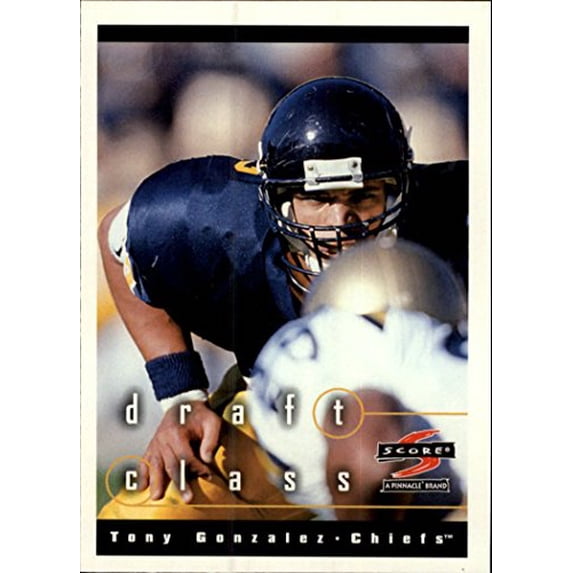 1997 Score #289 Tony Gonzalez RC NFL Football Trading Card - Walmart.com