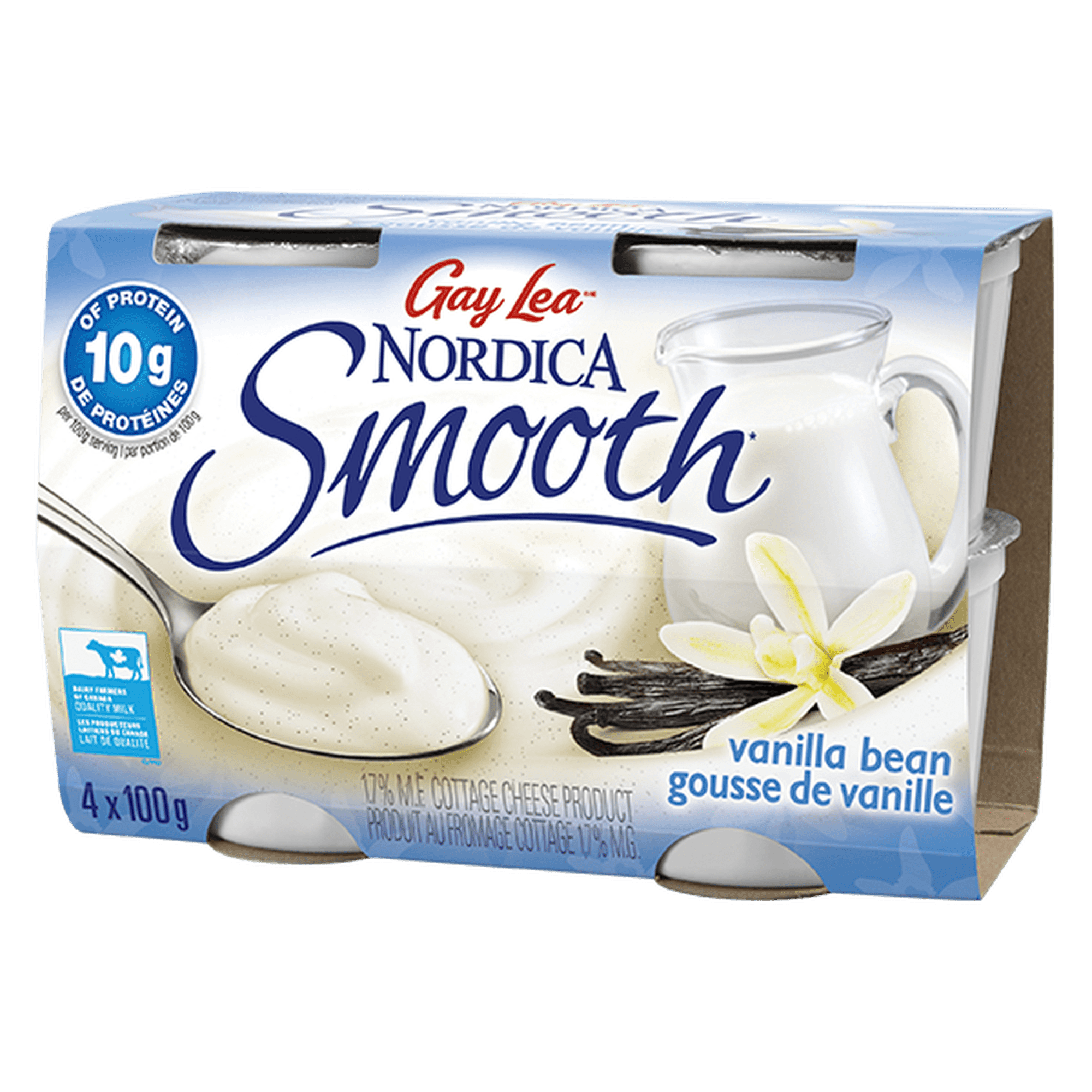 Click here for Nordica Smooth Vanilla Bean 4x100g 4x100g prices