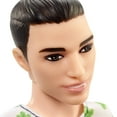 Barbie Fashionistas Ken Doll with Man Bun Wearing Cactus-Print Top ...