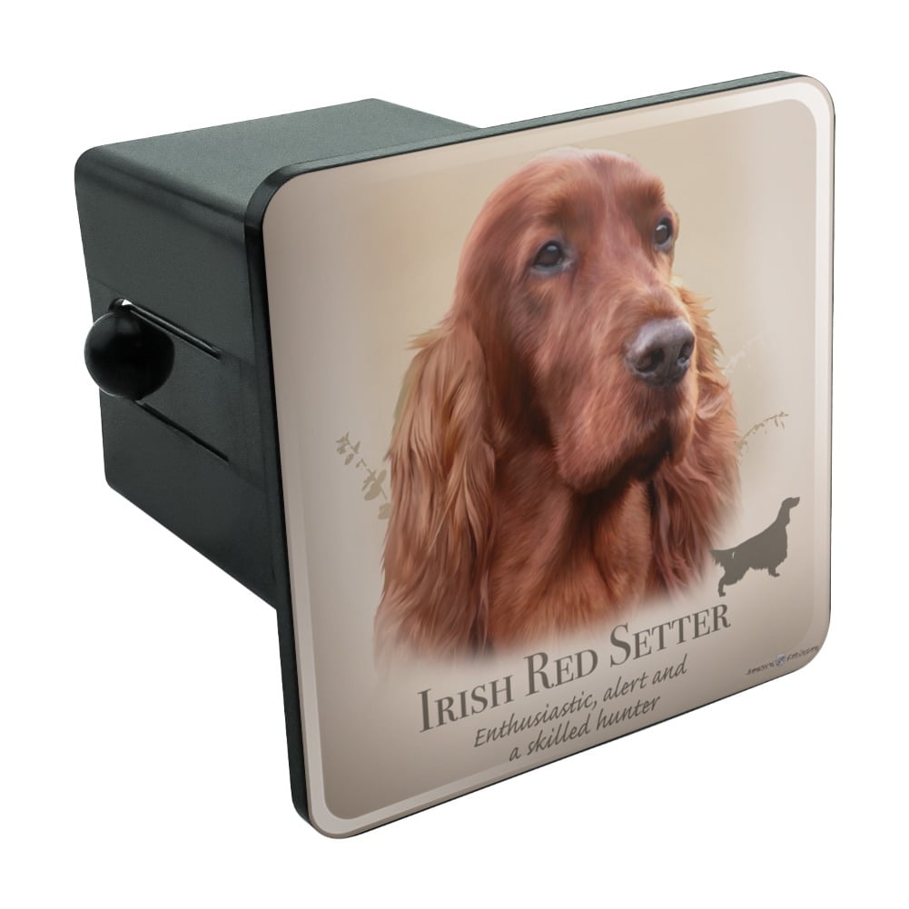 Irish Red Setter Dog Breed Tow Trailer Hitch Cover Plug Insert ...