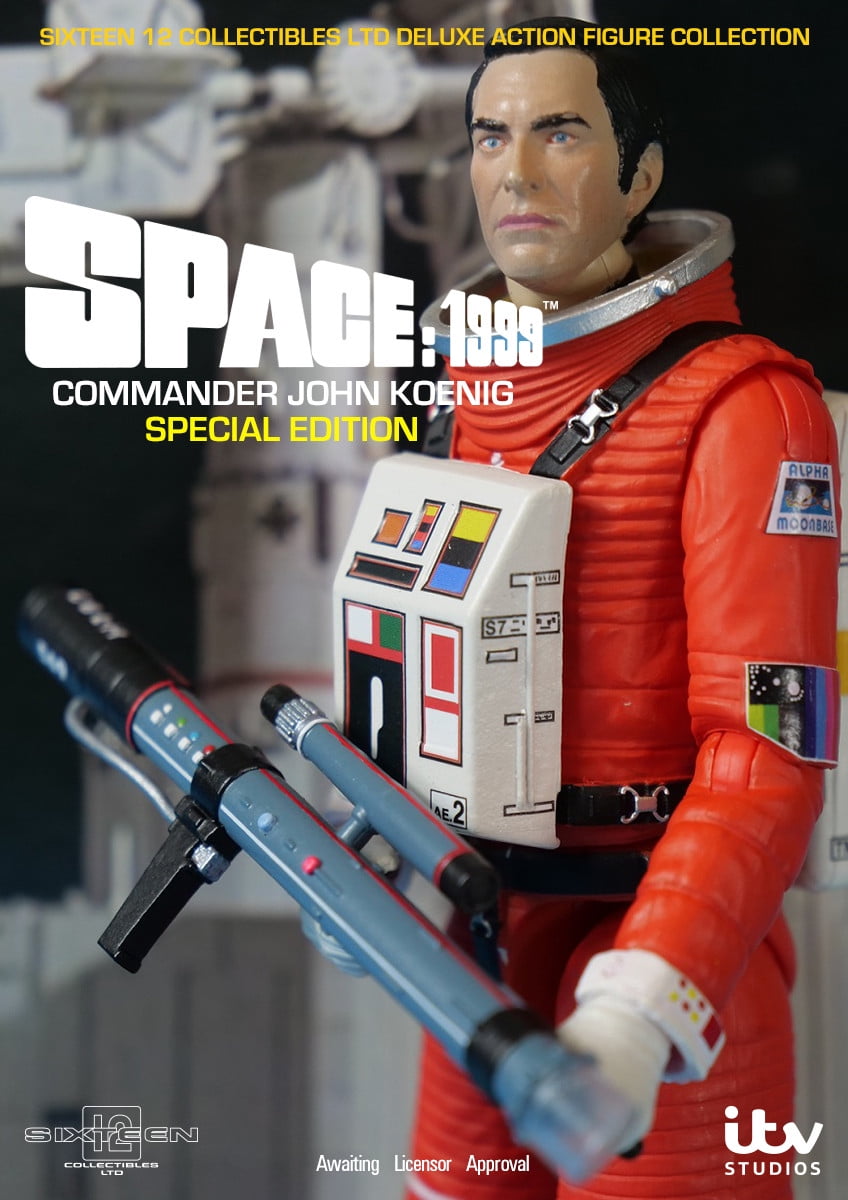 Space 1999 - John Koenig - In Spacesuit with ALP Laser By Sixteen 12 ...