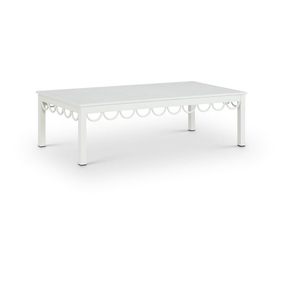 Meridian Furniture Tulum Natural Teak Outdoor Coffee Table - Walmart.com