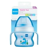 MAM Starter Cup 5 oz, Boy, Spill-Free Soft Spout, BPA Free - Walmart.com