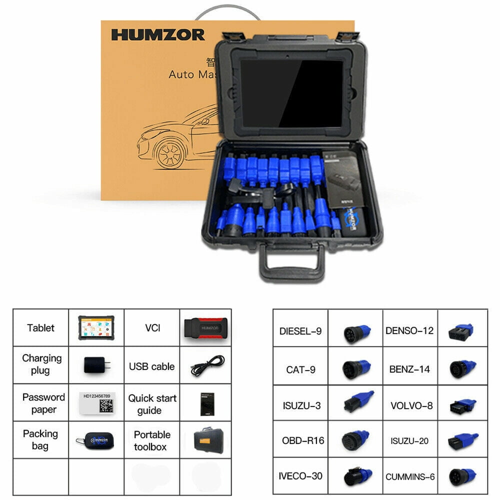 K3 Heavy Truck OBD2 Scanner Automotriz Car Bluetooth Full System ...