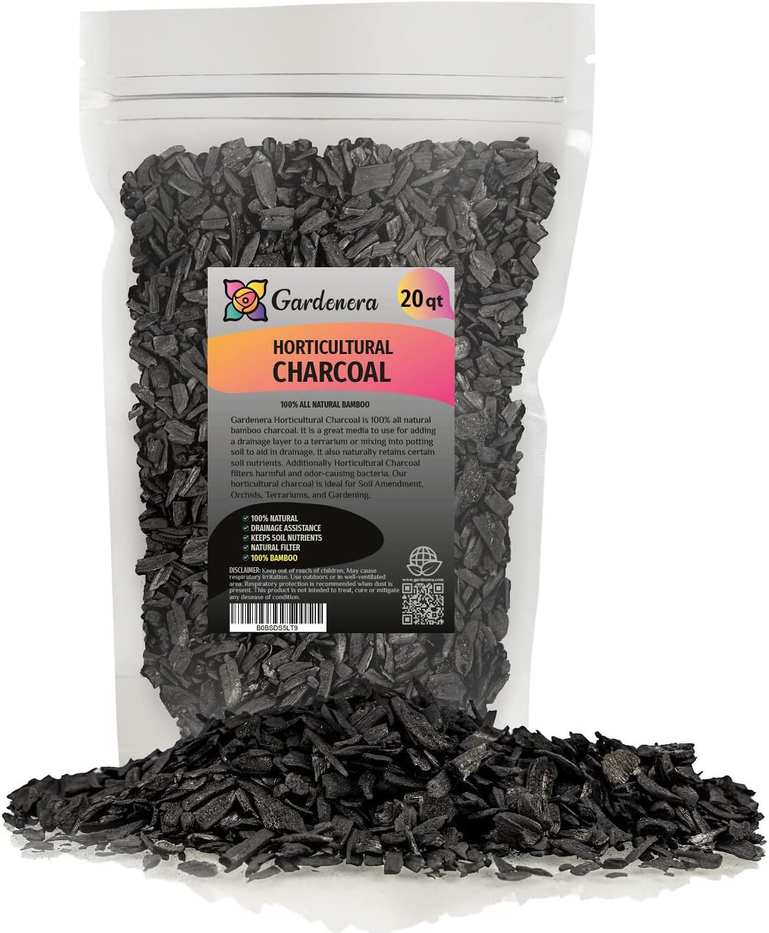 ⭐ Horticultural Charcoal for Indoor Plants [2-Quart Bag] Black Diamond ...