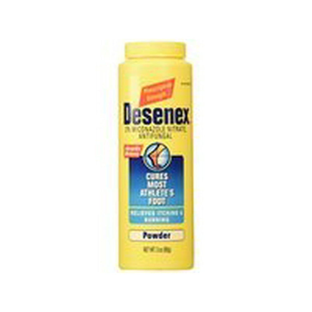 Desenex Antifungal Powder Cures Most Athletes Foot 3 oz. (3-Pack ...