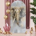 Arch Backdrop 6.6 Ft, Elephant Spandex Stretch Fitted Arch Cover, Round ...