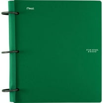 Five Star Flex 1 1/2" Hybrid NoteBinder, Green (72401) - Walmart.com