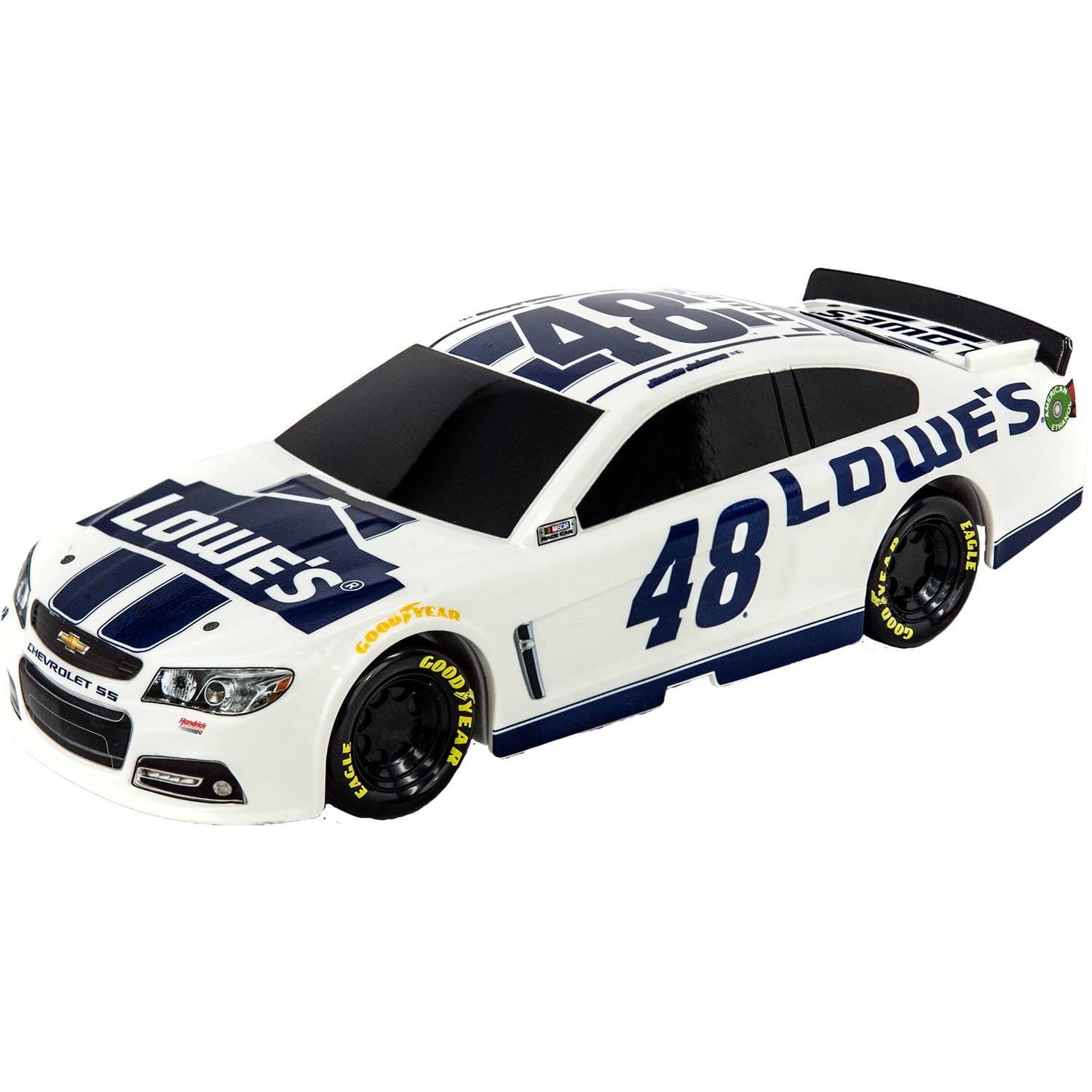 Lionel Racing Jimmie Johnson Lowes White Car, 1:18 Scale - Walmart.com