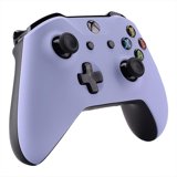 eXtremeRate Light Violet Faceplate Front Shell Grip Replacement Kit for ...