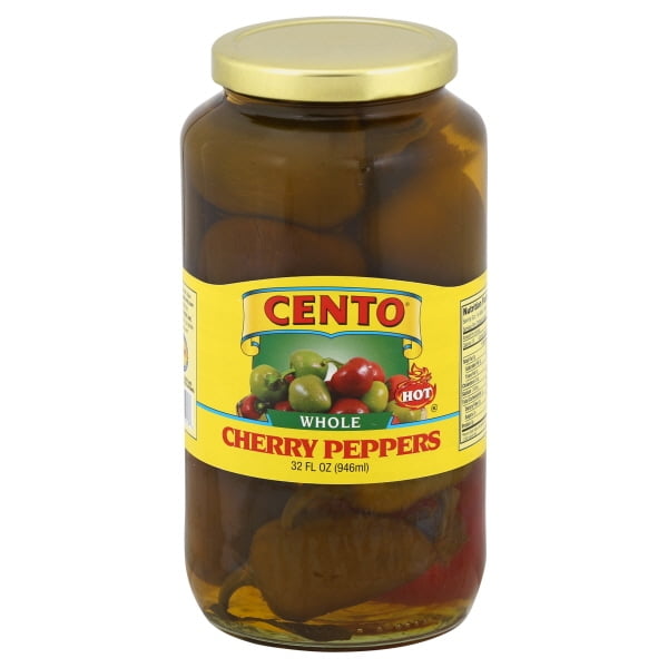 Cento Cherry Peppers Whole Hot - Walmart.com