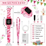 CJC 4G Smart Watch for Kids, Smartwatch Phone with GPS, SOS, WiFi, HD ...