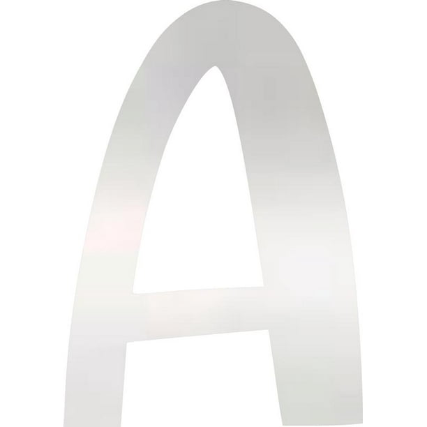 Acrylic Letter A Icebold, 6'' Tall Clear Acrylic Alphabet Letters ...