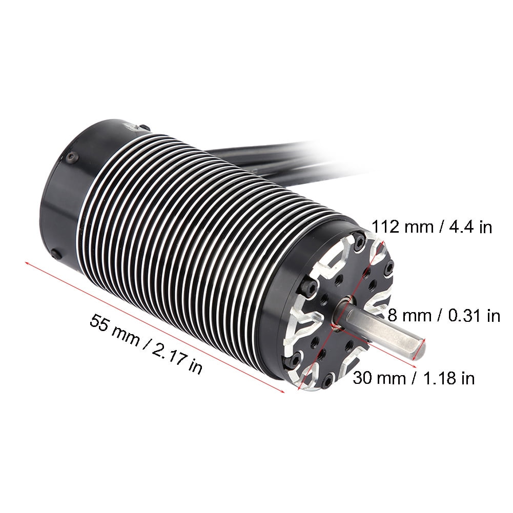 Buy RC Motor, Black RC Sensorless Motor Efficient 780KV 5 Bearing Model Magnet For 1/5 Scale RC ...
