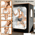 Onail Upgraded Version Portable Sauna Tent for Home Full Body Double ...